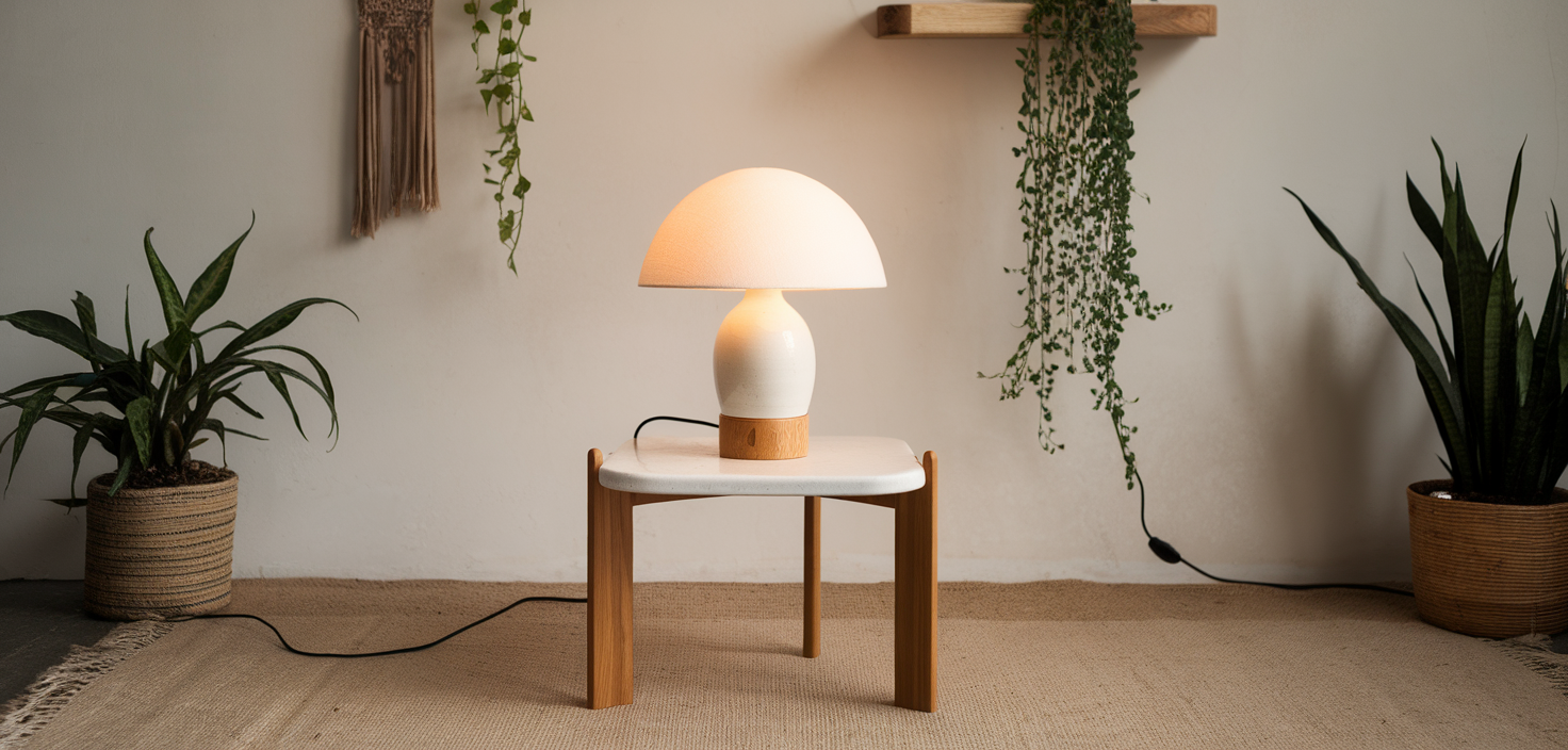 Ceramic Table Lamp Trends 2025: Artful Lighting Revival – Homefy