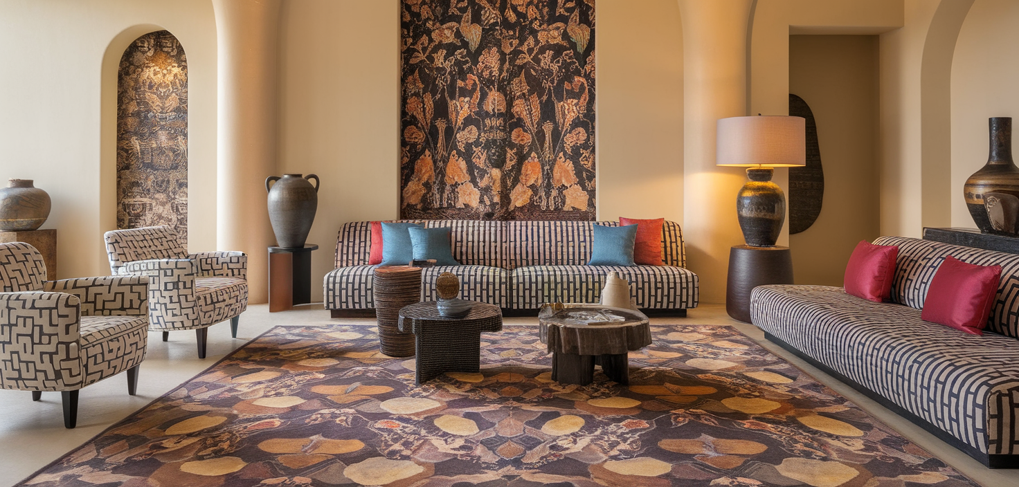 Pattern Mixing Decor - Unite Florals Geometrics | Color Blending – Homefy