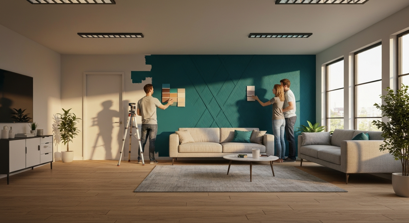 Accent Wall Bold Statement Principle: Design Guide – Homefy