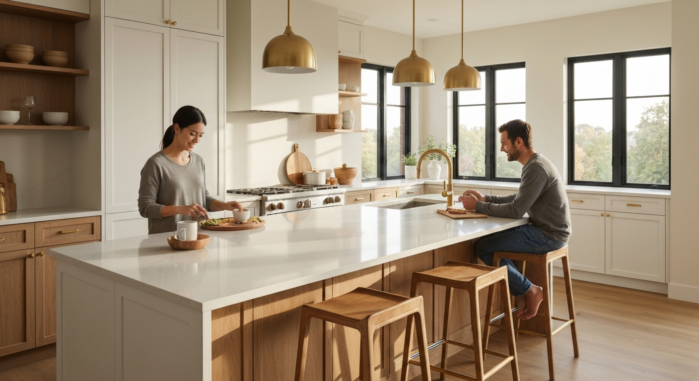 Kitchen Island Overhang Guideline for Perfect Seating – Homefy